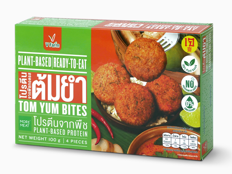 V FARM TOM YUM BITES - Thai Future Food Trade Association