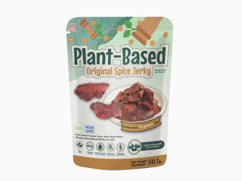 Meble Plant-Based Snack (Beef Jerky) - Thai Future Food Trade Association