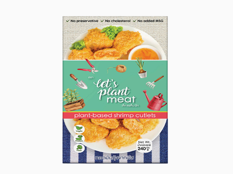 Plant based shrimp cutlet - Thai Future Food Trade Association