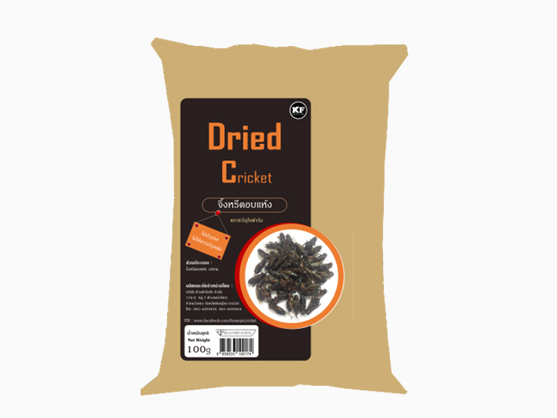 Dried Cricket - Thai Future Food Trade Association