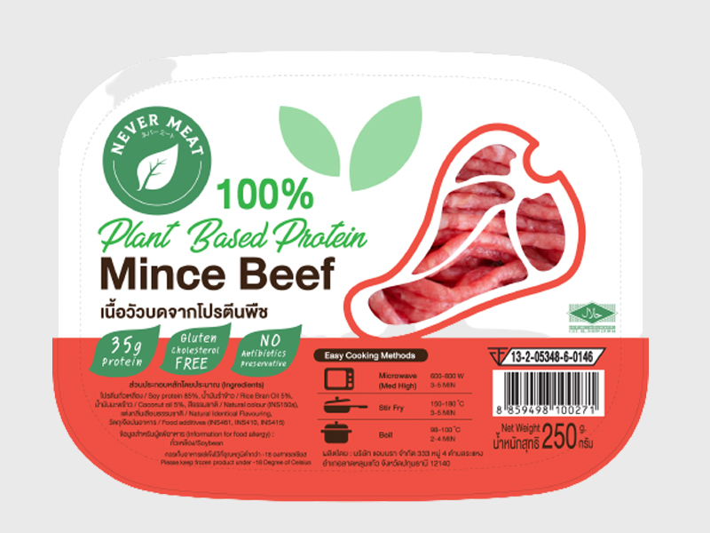 Plant based protein mince beef - Thai Future Food Trade Association
