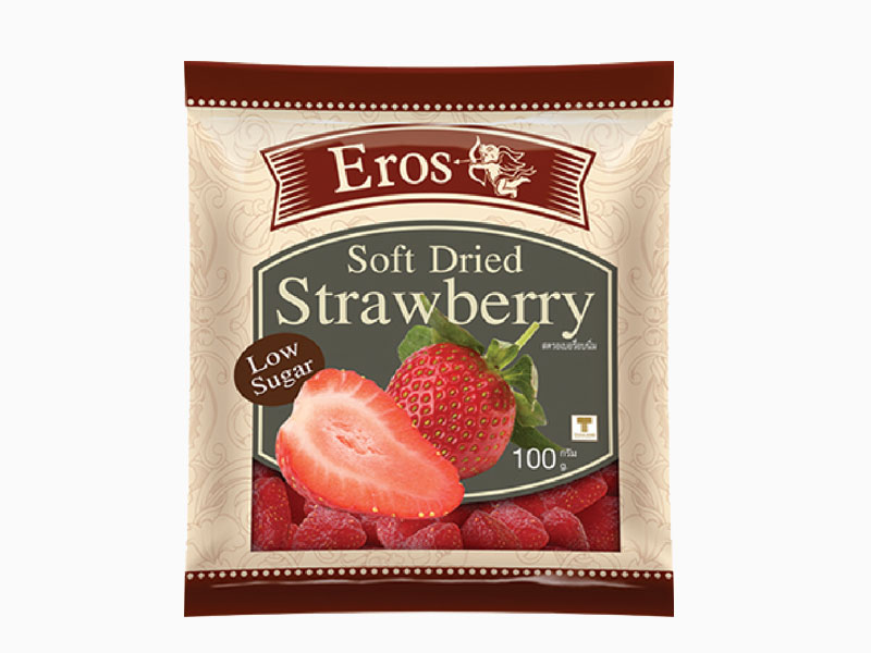EROS Soft Dried Strawberry - Thai Future Food Trade Association